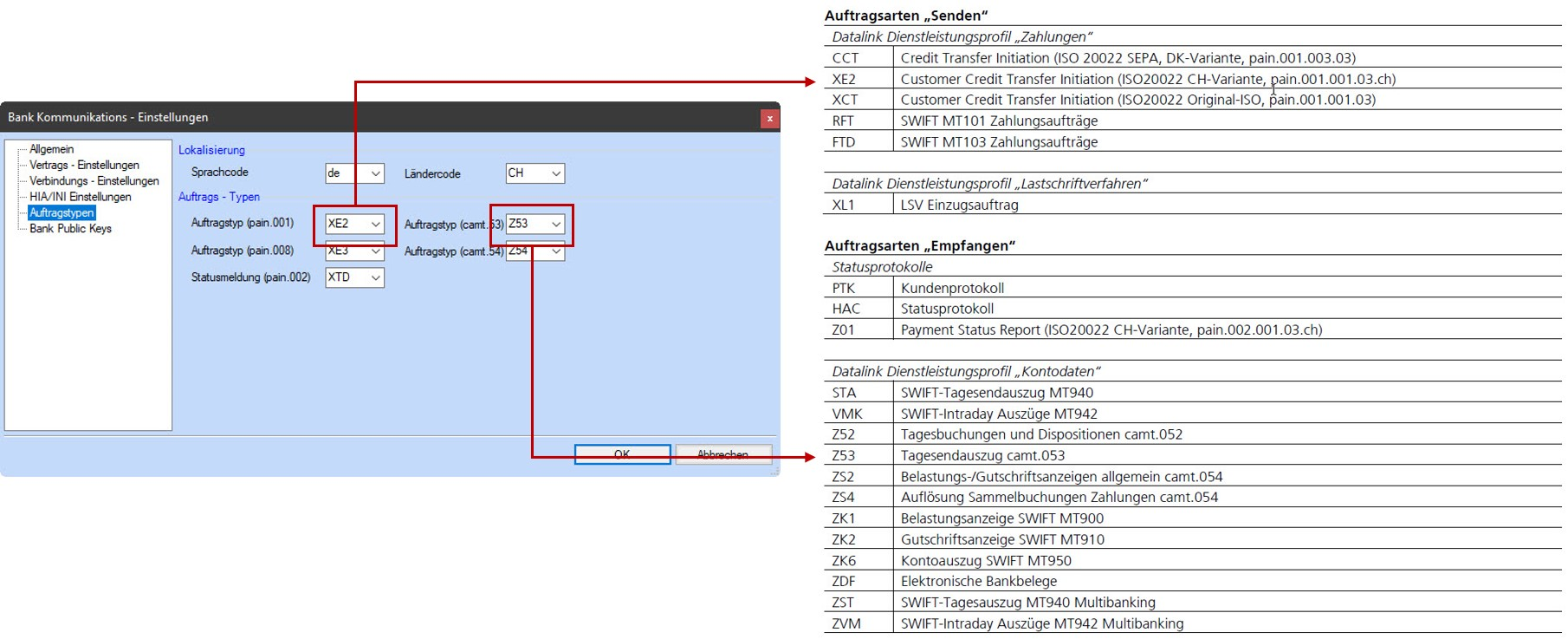 EBICS Verbindung konfigurieren